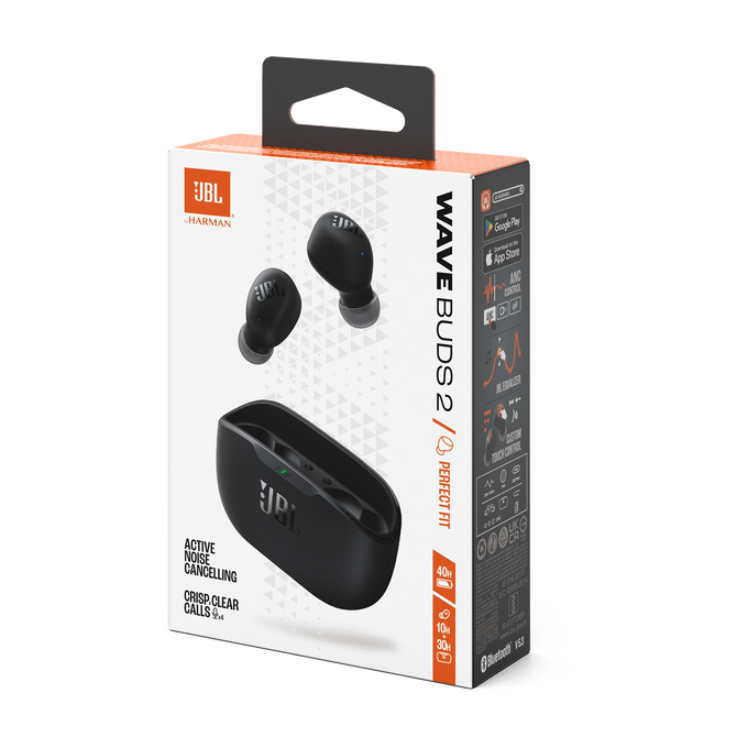 JBL Wave Buds 2 | Écouteurs sans fil avec réduction de bruit